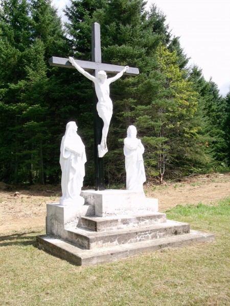 Calvaire cimetière St-Fidèle | Héritage du chemin Kempt